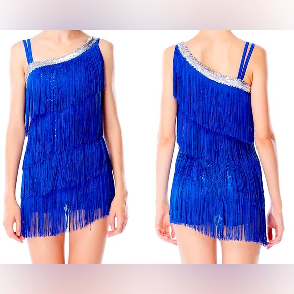 Mi Dee | Costumes | Midee Girls Fringe Dance Costume | Poshmark